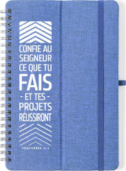 Carnet de notes support "Confie au Seigneur..." Proverbes 16.3 :: La ...