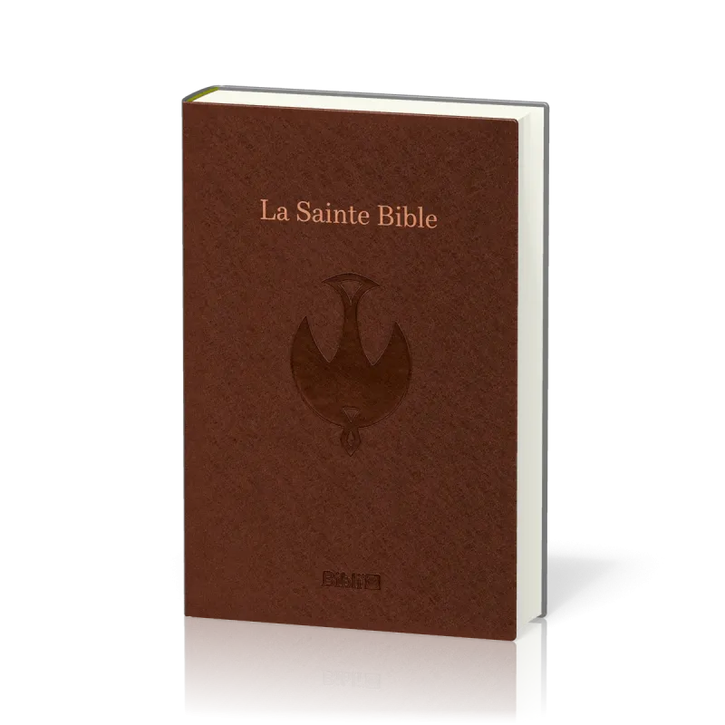Bible à la Colombe Segond 1978, brune - couverture souple, flexa ...