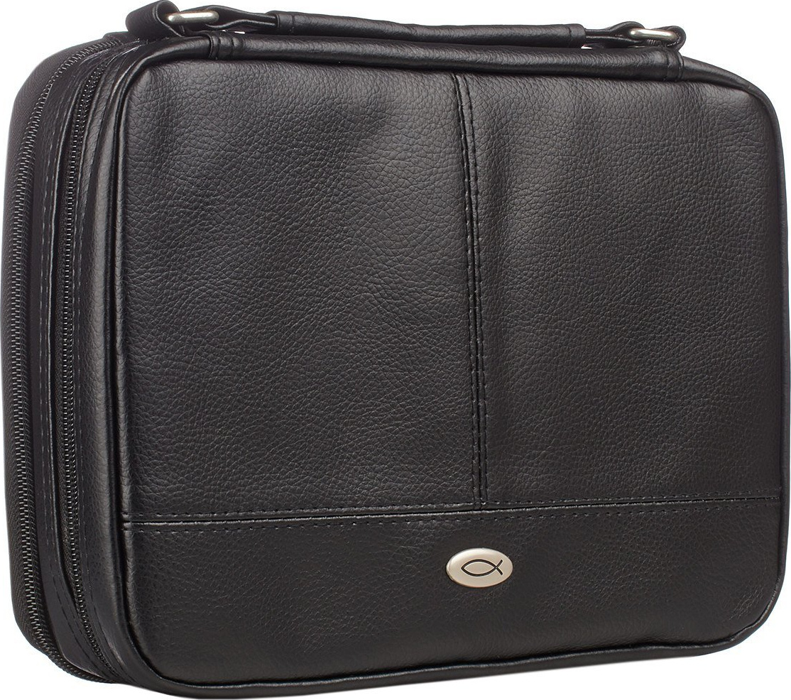 Organiseur pour bible - large, noir (bbl456) :: Das Haus der Bibel Europa