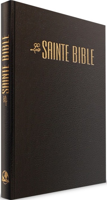 Bible Segond 1880 révisée, compacte, noire - couverture rigide ...